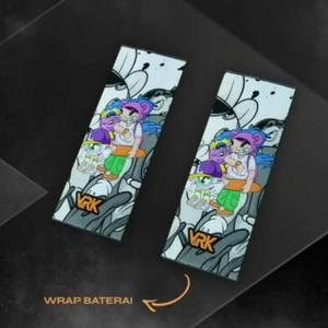 Jual VRK Battery Wraps Muklay 2023 Edition 18650 - Baterai Wrap Muklay ...