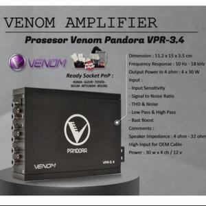 Jual ORI Venom 3.4 Pandora Prosesor Audio Venom Pandora 3.4 - Kota ...