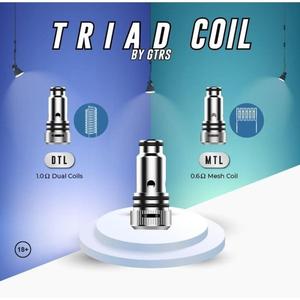 Jual Ada Coil Triad AIO Pod Replacement by GTRS Plus Authentic - Coil ...