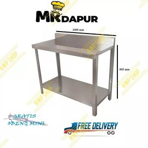 Jual MEJA KOMPOR 2 RAK. MEJA DAPUR. MEJA STAINLESS. TYPE: MS1 MR. Dapur ...