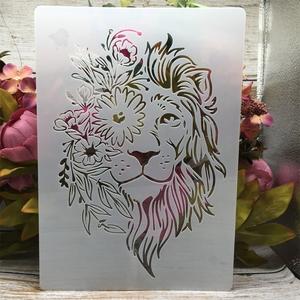 Jual TGS A4 29Cm Mandala Singa Bunga DIY Layering Stensil Lukisan Din ...