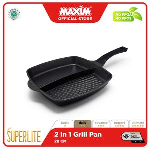 Jual Maxim Superlite Alat Pemanggang Teflon Anti Lengket 2 Sisi 28cm ...