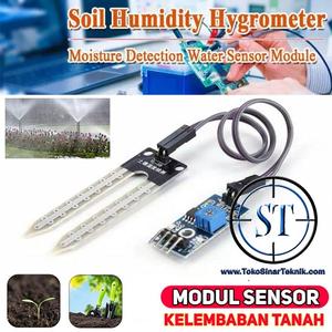 Jual Sensor Kelembaban Tanah Soil Moisture Arduino Sensor Module ...