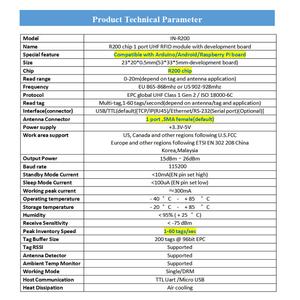 Jual TGS Modul Pembaca RFID UHF Jarak Jauh 08M Tertanam Mini Arduino ...