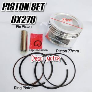 Jual Piston Assy komplit mesin penggerak Honda GX270 9hp Genset tipe ...