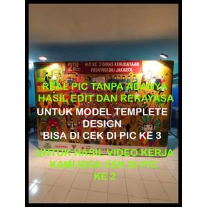 Jual promo Backwall Backdrop Pameran Backdrop portable modul 3x4 - Plus ...
