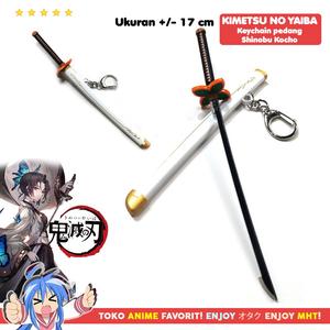 Jual Gantungan Kunci Anime Kimetsu no Yaiba Demon Slayer Pedang Shinobu ...