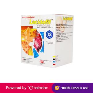 Jual Lacidofil Sachet 1 Gram - Vitamin Probiotik - Halodoc - Jakarta ...