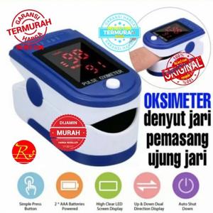 Jual Oksimeter Denyut Nadi Alat Ukur Cek Saturasi Oksigen Jantung Darah ...
