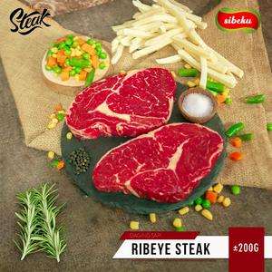 Jual Daging Sapi Ribeye Steak Halal 200 gram Frozen Food - Jakarta ...