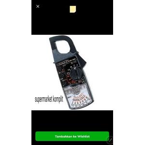 Jual tang ampere analog analog clamp meter KYORITSU 2608A ORIGINAL Stok ...