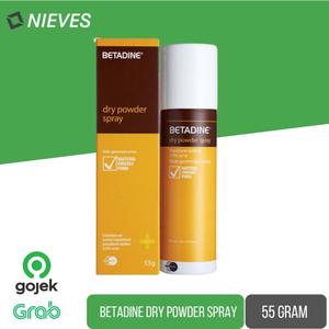 Jual Betadine Dry Powder Spray 55g Original Import Berkualitas - Kab ...