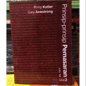 Jual Prinsip prinsip pemasaran buku jilid 2 edisi 12 by Kotler Amstrong ...