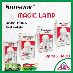 Jual Bohlam Lampu LED Emergency SUNSONIC MAGIC AC DC 7 / 9 / 12 / 18 ...
