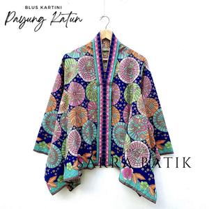 Jual PREMIUM Blus Kartini Patung Batik Jadul Motif Warna Pesta ...