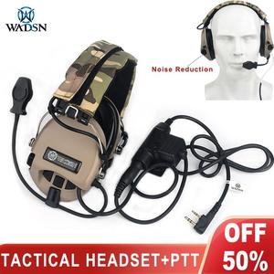 Jual WADSN MSA Tactical Headset with U94 Military PTT Sordin Outdoor ...