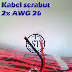 Jual Kabel Serabut Tembaga Gold 1 Meter 2 x STM-26 AWG High Quality Purity - Kota Surabaya ...