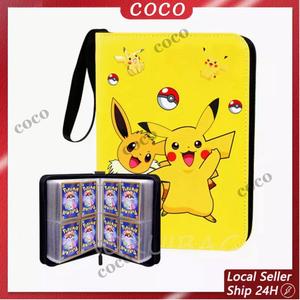 Jual COD Pokemon Cards Holder Album Box Can Hold 400 Pokemon Anime Game ...