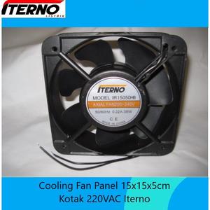 Jual Cooling Fan Panel 15x15x5cm 6in Kotak 220VAC Iterno Ar - Jakarta ...