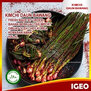 Jual Kimchi Daun Bawang 500gr Fresh Halal Makanan Sehat Siap Saji Korea ...