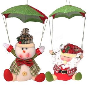 Jual FS Santa Claus Snowman In Parachute Christmas Xmas Tree Hanging ...