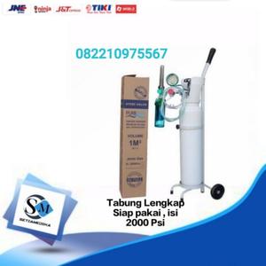 Jual Tabung Oksigen 1m3 isi full siAp pake via gojek dan Grab Limited ...