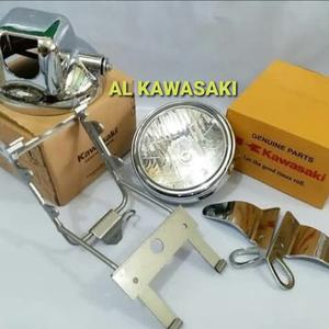 Jual lampu bulat ninja ss reflektor bulat bulet ninja ss set original ...