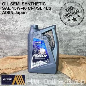 Jual OIL MESIN DIESEL AISIN OIL SEMI SYNTHETIC SAE 15W-40 CI-4SL 4 Liter - Jakarta Barat - vida ...