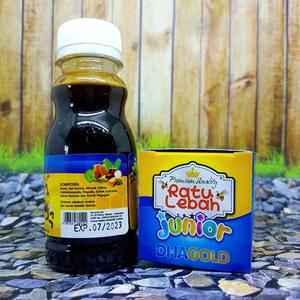 Jual madu anak kombinasi lengkap kaya manfaat DHA GOLD RATU LEBAH 150 g ...