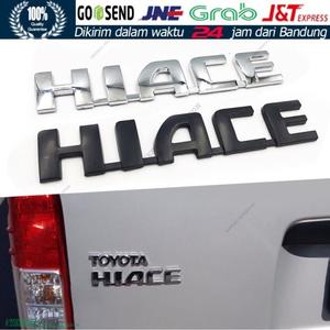 Jual Emblem Hiace Logo Stiker Toyota Hiace untuk bagasi Toyota Hiace ...