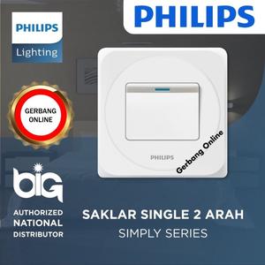 Jual \/ PHILIPS Saklar Engkel Single Inbow Saklar Lampu Tunggal Satu ...
