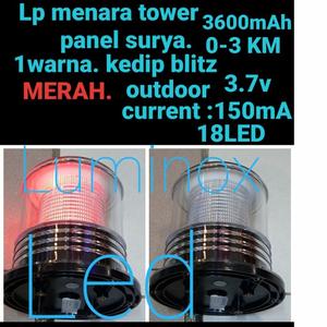 Jual lampu tower menara led tenaga surya solar panel tenaga matahari ...