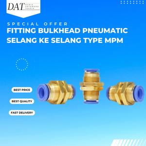 Jual MPM 10 Fitting Lurus Bulkhead With Ring Slip Lock 10mm x 10mm ...