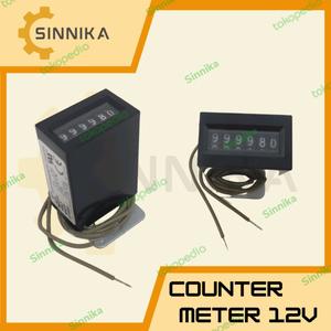 Jual Counter Meter Electric/ Coin Meter 12 Volt 6 Digit - Jakarta Utara ...