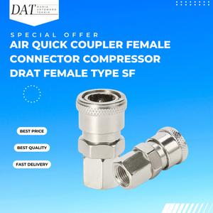 Jual SF 40 Quick Coupler Female Connector Compressor Drat Female 1/2 ...