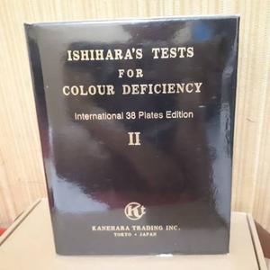 Jual Buku ishihara test 38 plates buku buta warna dan angka isihara ...