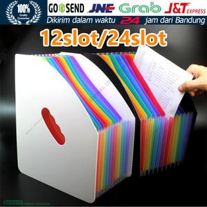 Jual 13 Sekat F4 File Folder A4 Expanding Meja Dokumen Map Stand Organ ...