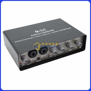 Jual External Sound Card Audio Interface Preamp High Speed USB 2.0 - Q ...