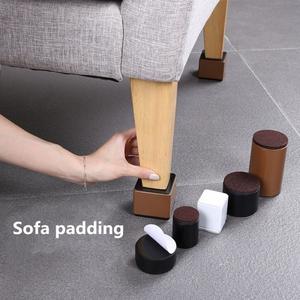 Jual GC 52X60Mm Furniture Legs Pads Squareround Coffee Table Feet Ba ...