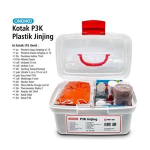 Jual KOTAK P3K ONEMED JINJING ISI LENGKAP FIRST AID EMERGENCY KIT ...