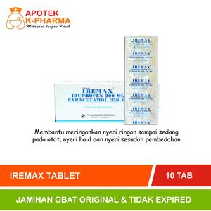 Jual Iremax Strip Isi 10 Tablet Obat Original Guardian Diskon - Jakarta ...