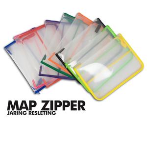 Jual Map Plastik / Map File / Map Motif Jaring Resleting Collor Full ...