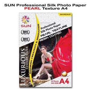 Jual Kertas Foto Silky A4 Pearl Texture 265 GSM - SUN - Jakarta Pusat - Tecno Tech | Tokopedia