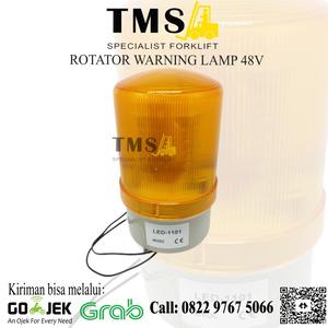Jual Rotator Warning Light 48V Lampu Rotari Strobe Forklift Universal ...