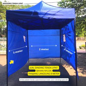 Jual Dinding Tenda NYLON Panjang 8 Meter Bahan NYLON - Aksesoris Tenda ...
