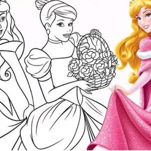 Jual Gambar Sketsa Mewarnai ~ PRINCESS Seketsa Lukis Drawing Sketch ...