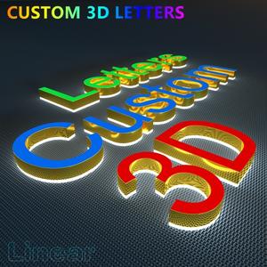Jual SWA Custom Advertising Light Signage 3D Word Sign Luminous Word ...