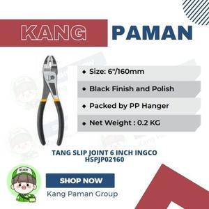 Jual Tang Slip Joint Plier (6"/160mm) Tang Ikan 6 Inch INGCO HSPJP02160 ...
