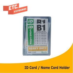 Jual Dataflex Id Card B1 Mika Plastic / Name Tag Holder Vc-601 ...