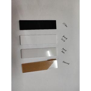 Jual Name Tag / Nametag / Papan Nama Dada Bahan Akrilik Polos 8Cm X 2 ...